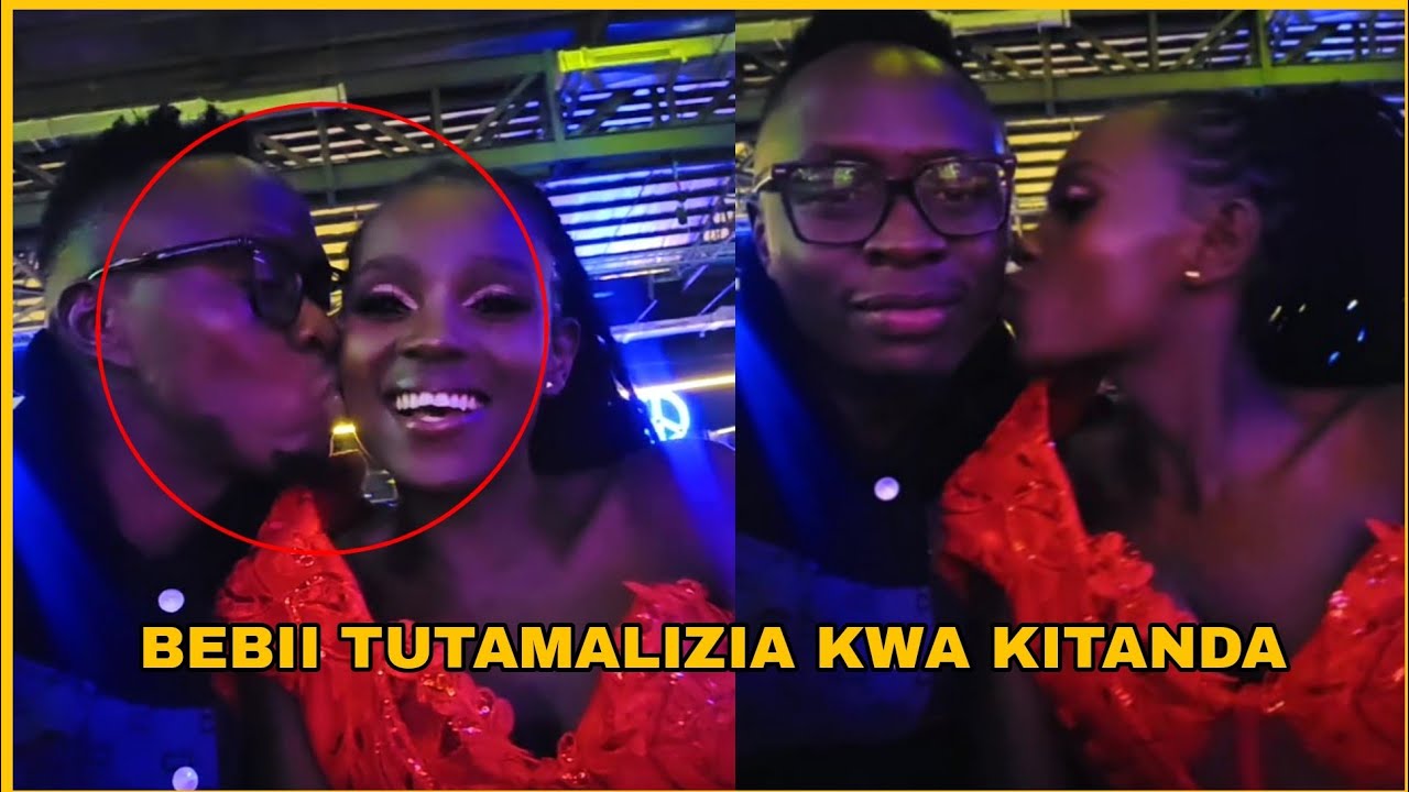 Dem facebook&ogaobina get romantic kissing in public meeting for first ...