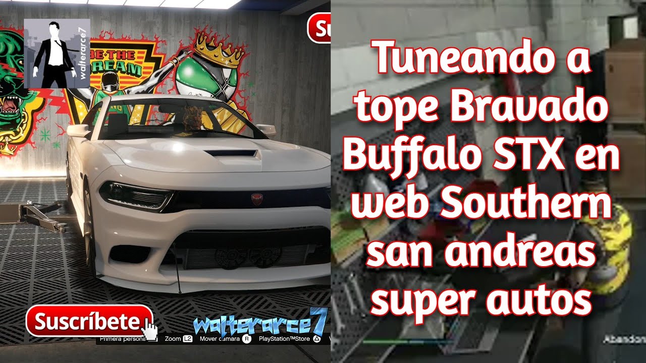 Tuneando a tope Bravado Buffalo STX en web Southern san andreas super autos GTA ONLINE GTA 5 ...