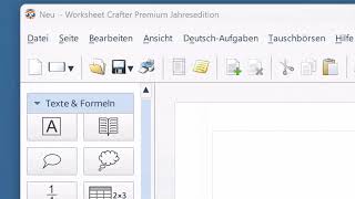 Worksheet Crafter Sommer-Update 2025 mit neuen Funktionen