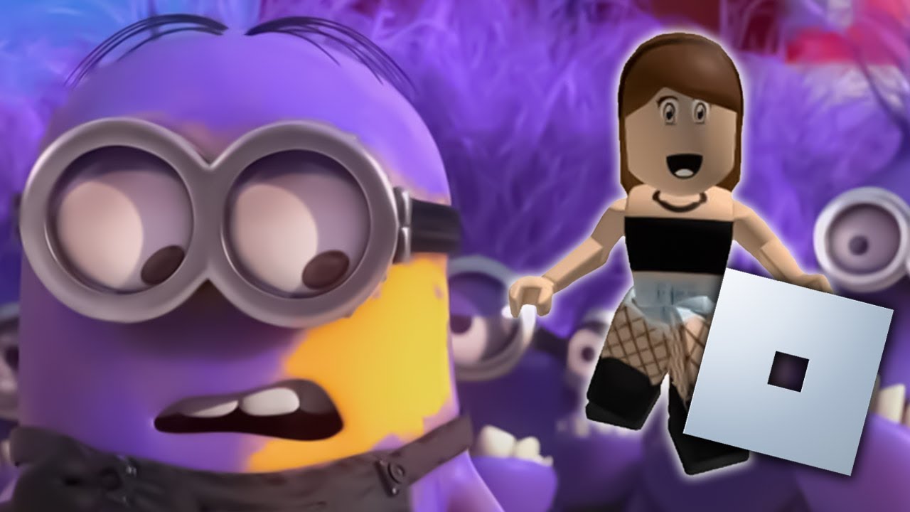 minion sees jenna hacker on roblox - YouTube