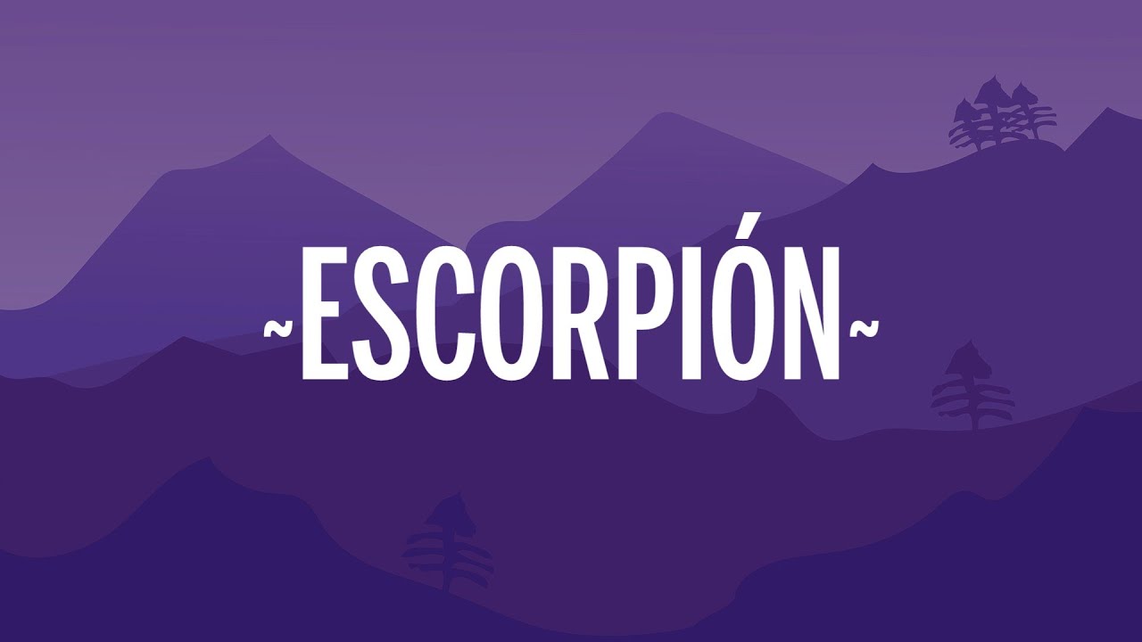 Ramón Vega, Michelle Maciel - eScoRpiÓn (Letra/Lyrics) - YouTube