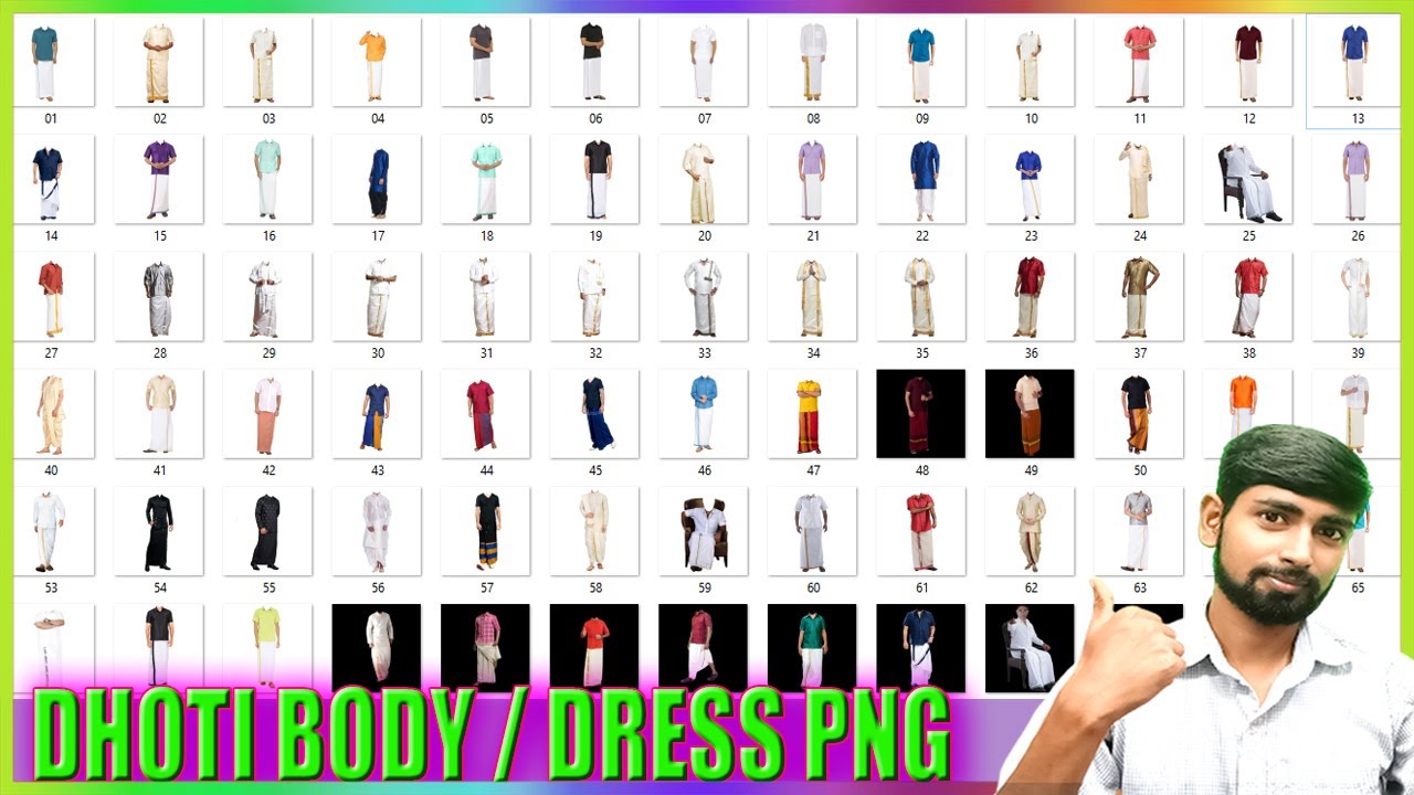 75 +Dhoti Png / Body Frame || Dhoti Pants India || Old Man Body Frame ...