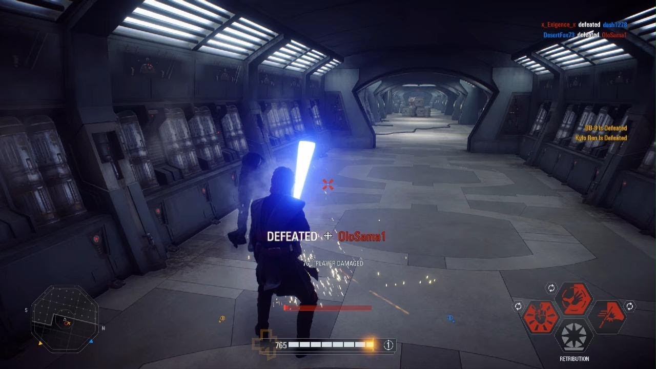 Hero Defeat STAR WARS Battlefront II - YouTube