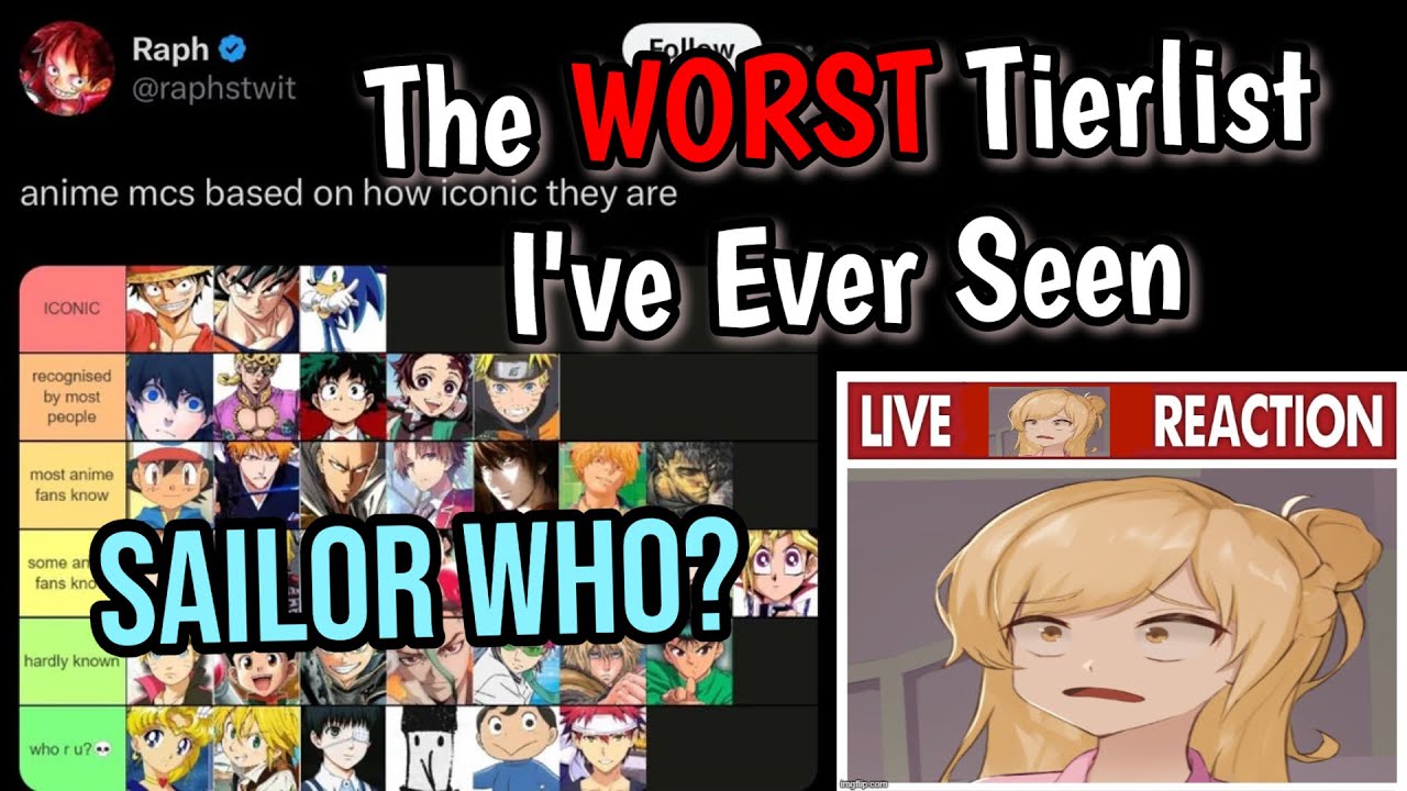 Rating THAT Anime Protag Tier List - YouTube
