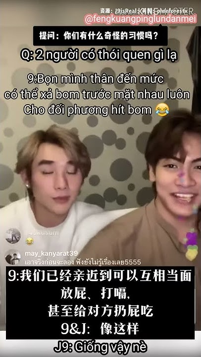 [JoongNine] J9 dạy bạn ở với người yêu đúng cách - Hãy sống như J9 - YouTube