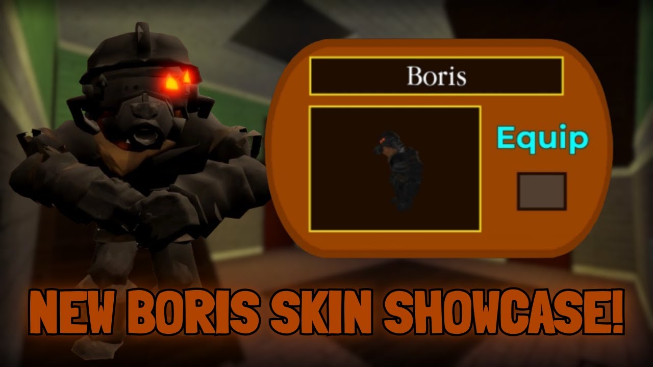 NEW BORIS SKIN SHOWCASE IN ROBLOX PIGGY! | Roblox Piggy New Update ...