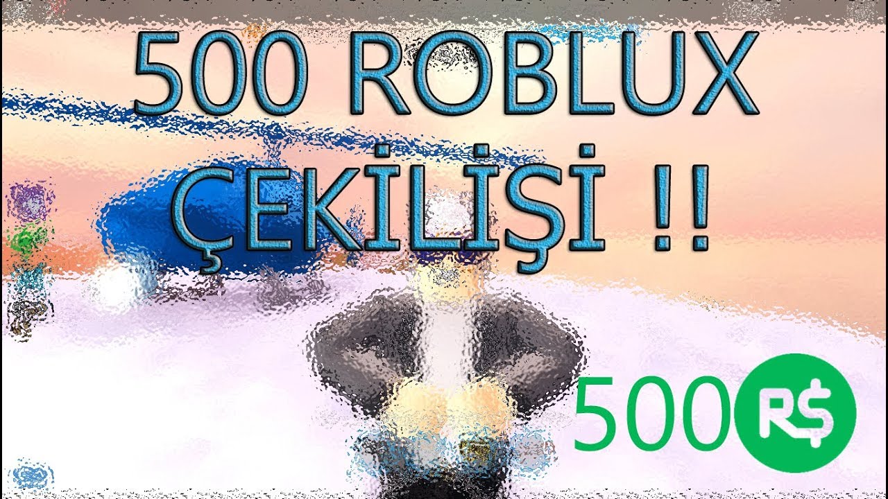 🎉🎉500 ROBUX ÇEKİLİŞİ !!!🎉🎉 - YouTube