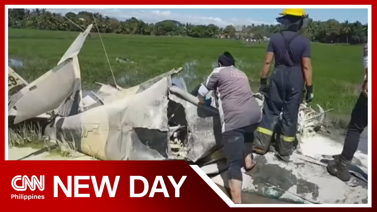 Two pilots dead in Airforce plane crash in Bataan - YouTube