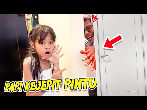 TOLONG!! TANGAN PAPI KEJEPIT PINTU SAMPAI KELUAR DAR4H!!