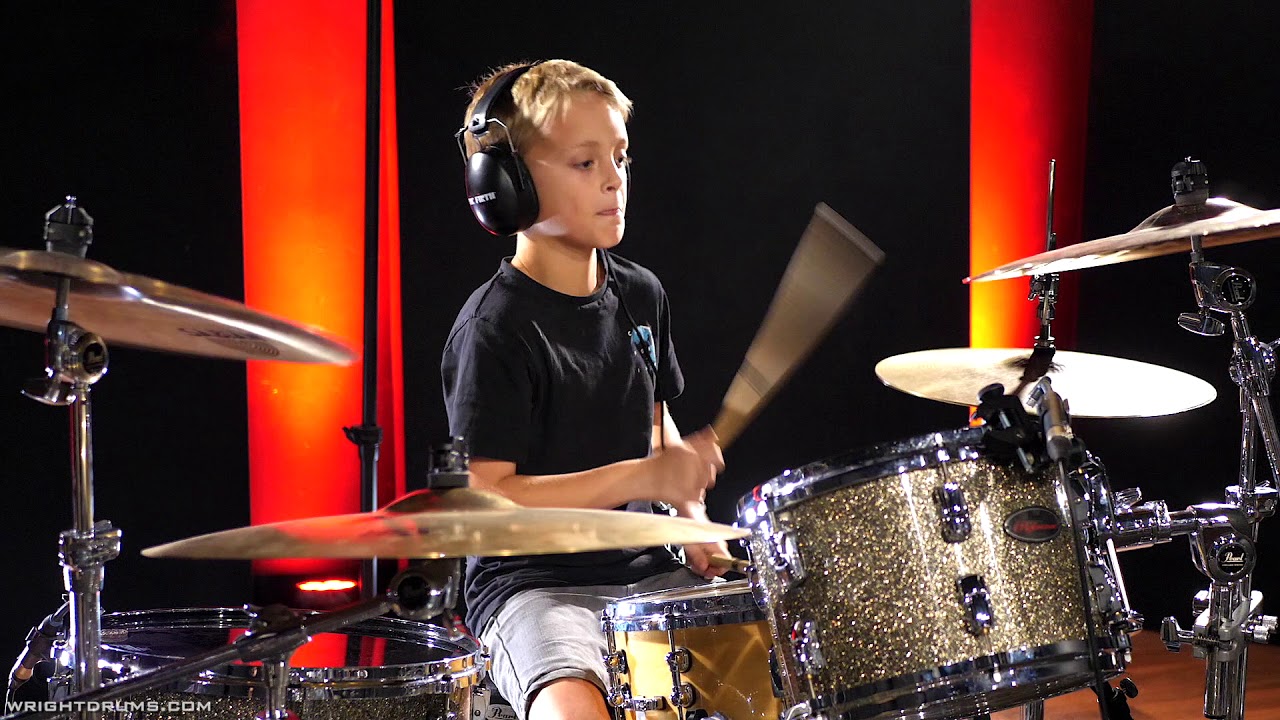 Wright Music School - Reuben Leveridge - Michael Jackson - Bad - Drum ...