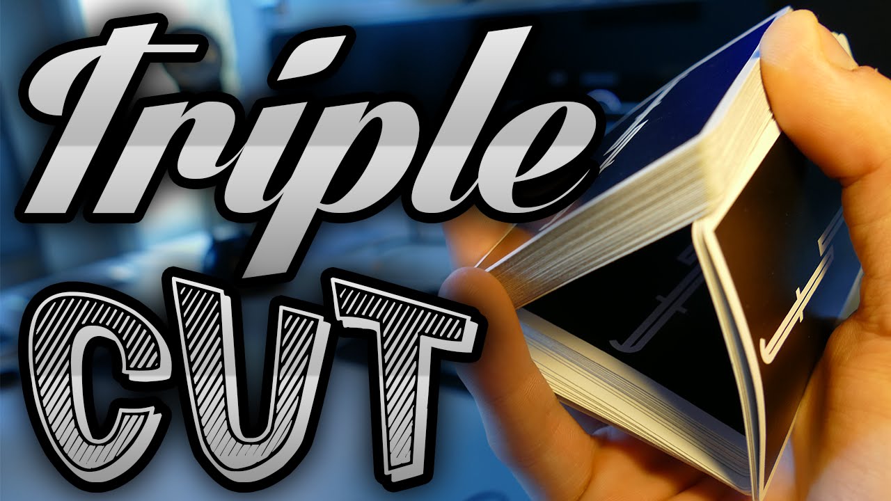 SINGLE HANDED Triple Cut - TUTORIAL - YouTube