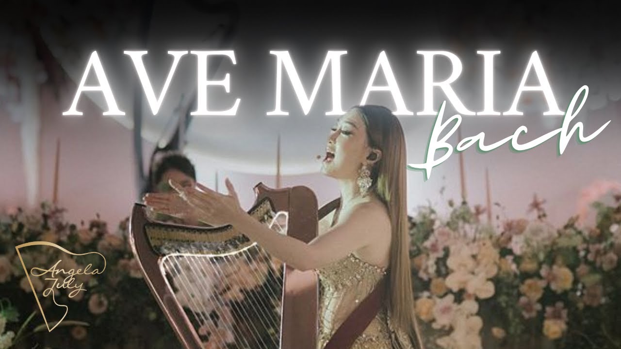 AVE MARIA BACH | LIVE PERFORMANCE BY ANGELA JULY - YouTube