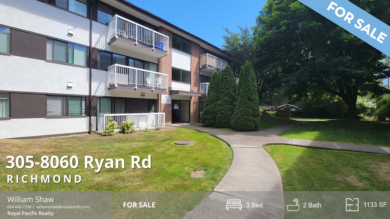 FOR SALE! 305 - 8060 Ryan Road, Richmond - YouTube