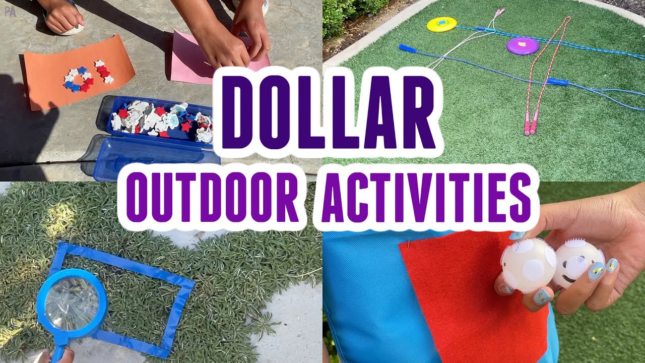 Fun and Affordable OUTDOOR ACTIVITIES for Kids on a Budget - YouTube