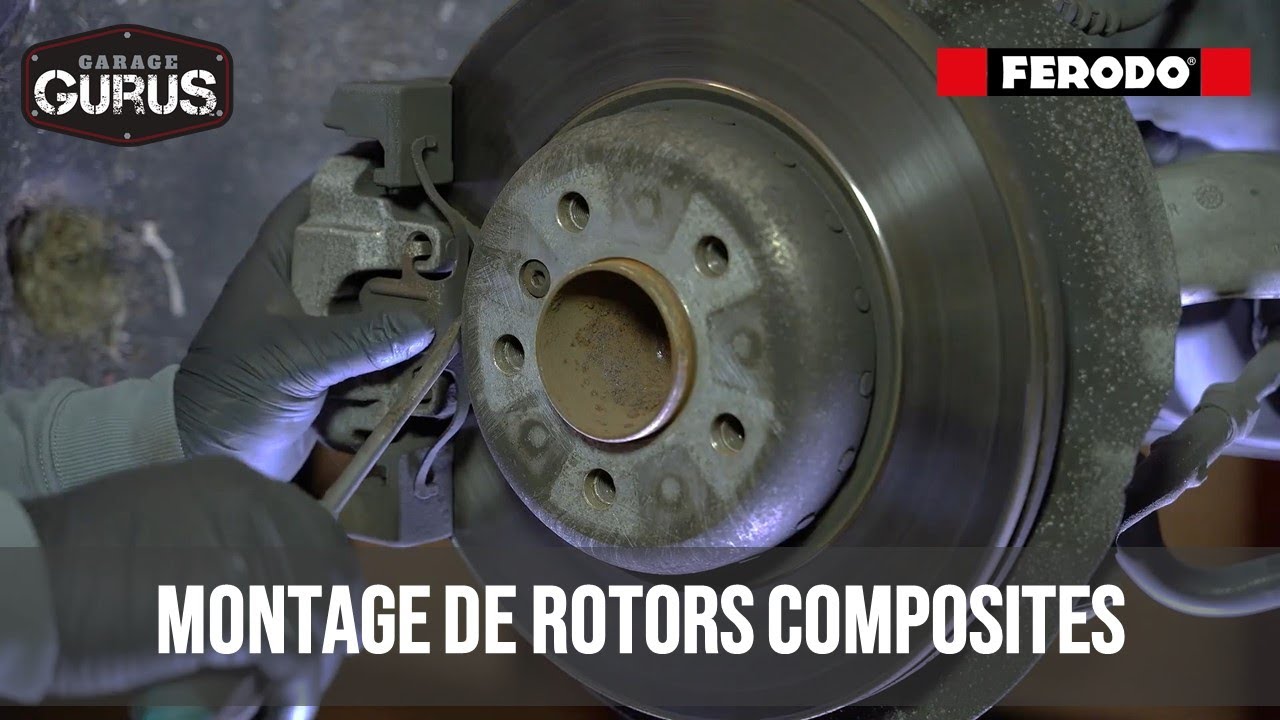 Montage de rotors composites - YouTube