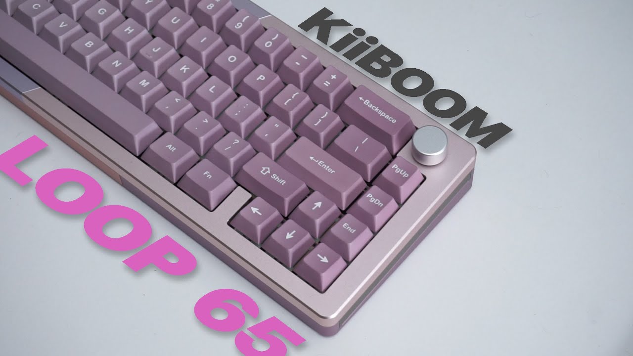 แมคคานิคอลคีย์บอร์ดมาไกลขนาดนี้แล้วหรอ!! - KiiBOOM LOOP 65 - YouTube