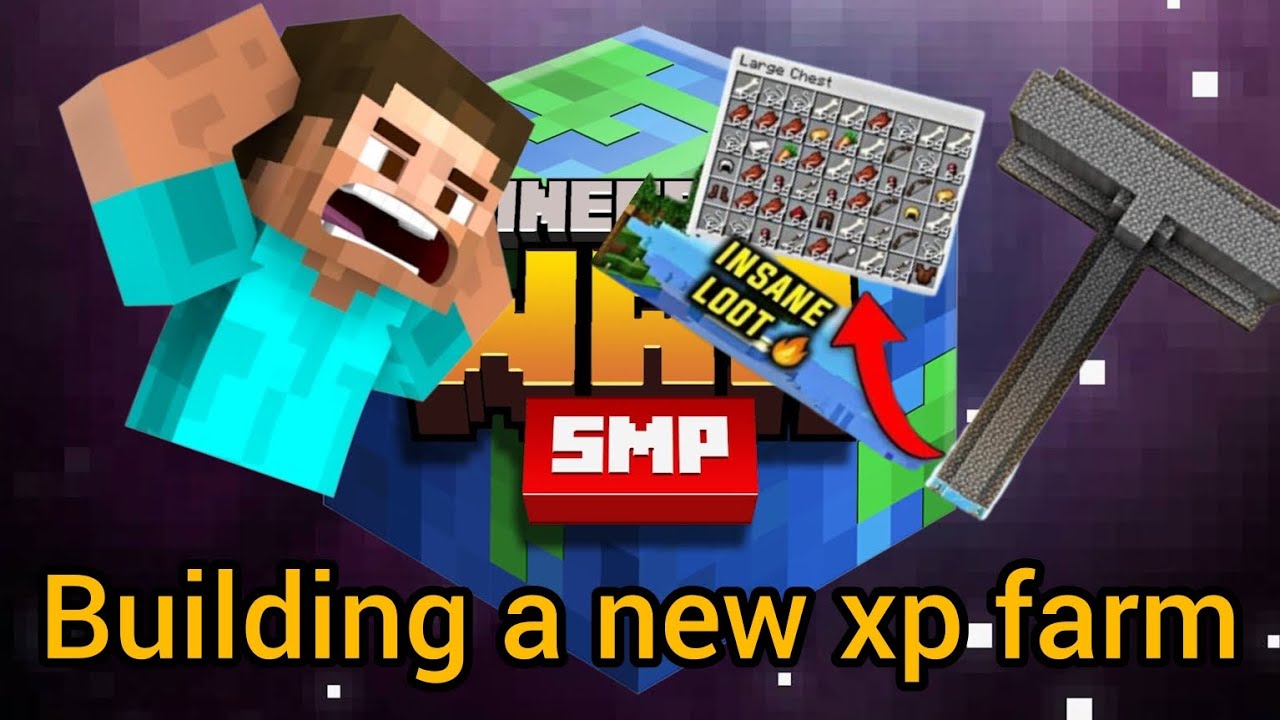 Minecraft - I built an xp farm in War SMP // War SMP season 1 episode 6 ...