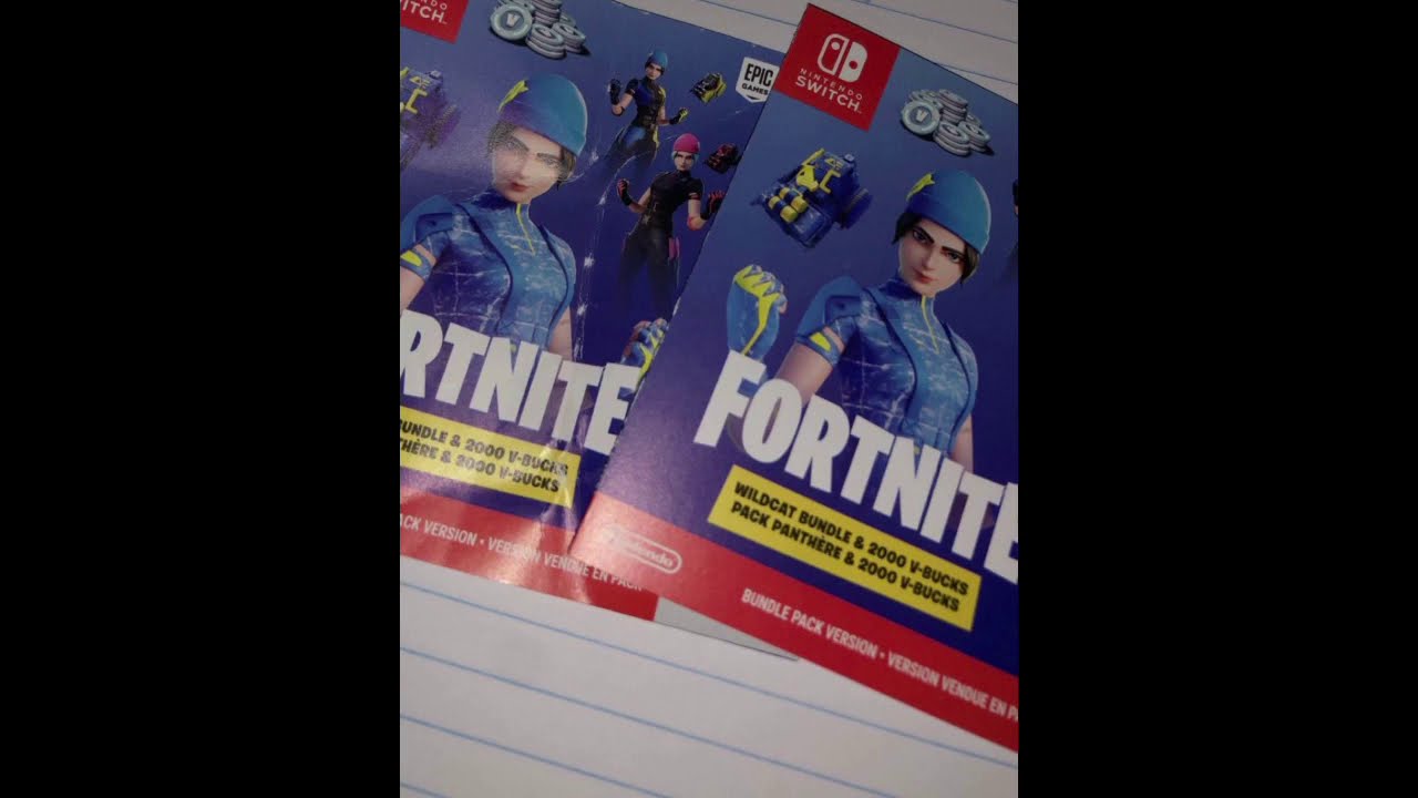 Je vends code skin Wildcat a 10€ !! - YouTube