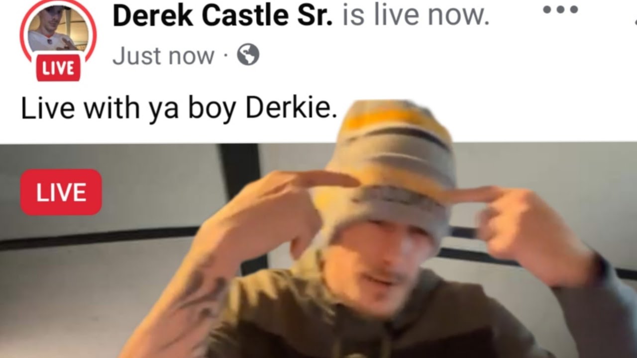 Derek Derkie Castle Facebook Live 9/2/24 Live with ya boy Derkie #sbaw ...