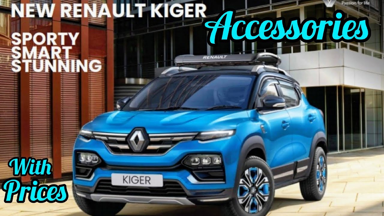 2021 Renault Kiger Compact SUV Accessories Video With Prices 💥💥💥 - YouTube