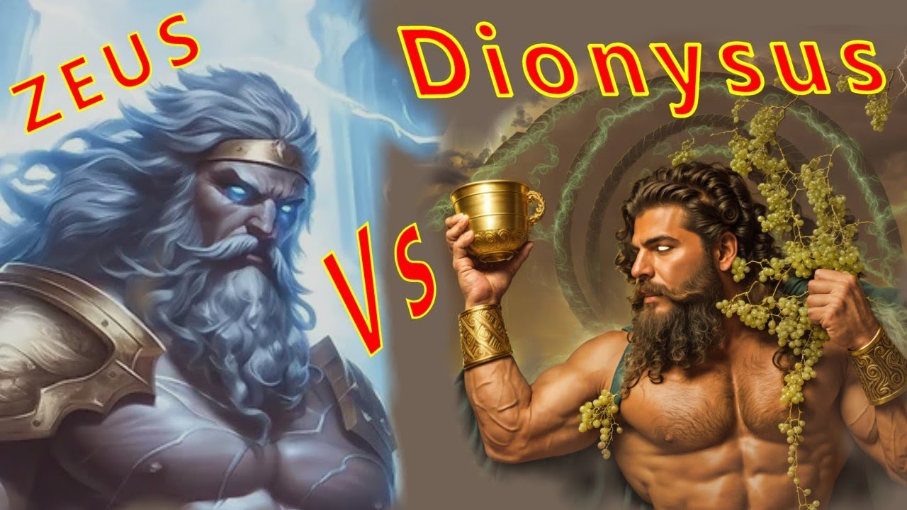 Epic Duel Zeus Vs Dionysus Mythic Battles Pantheon - YouTube