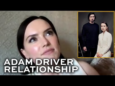 Daisy Ridley says Adam Driver is not an emoji guy but he did come by her parents' house for dinner