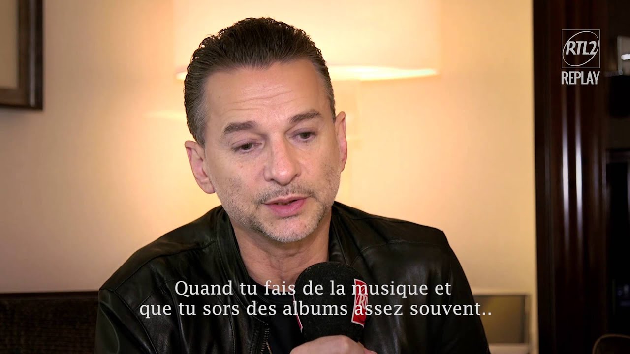 Dave Gahan (Depeche Mode) en interview sur RTL2 - YouTube
