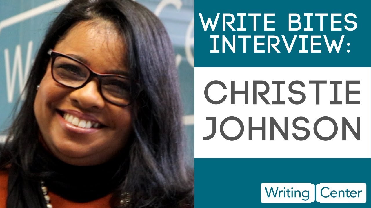 Write Bites Interviews I Christie Johnson - YouTube