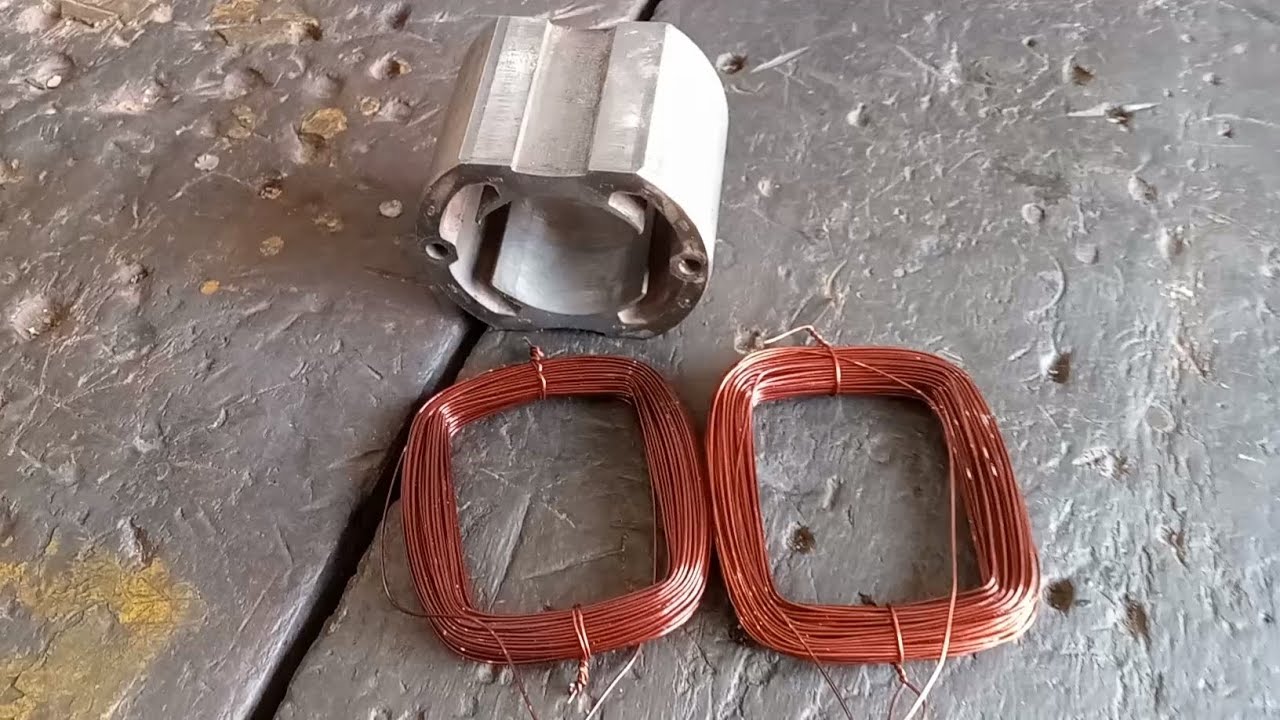 See how to do field coil Winding in this video ; complete video - YouTube