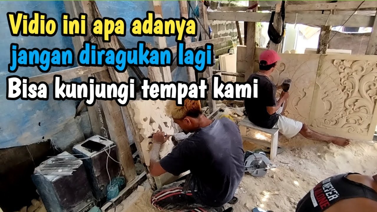 proses membuat relief dinding, relief dinding batu alam,@abdilanggeng ...
