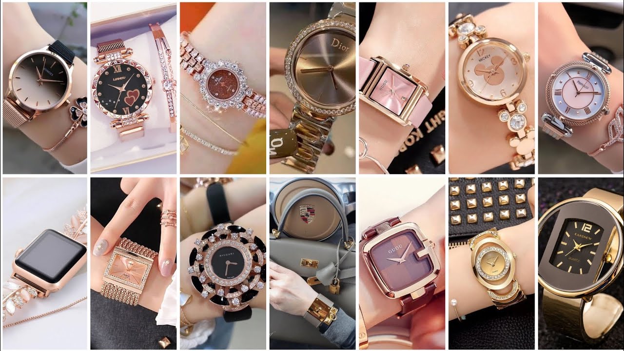 elegant watches in fancy design/best watches in casual design for girls ...