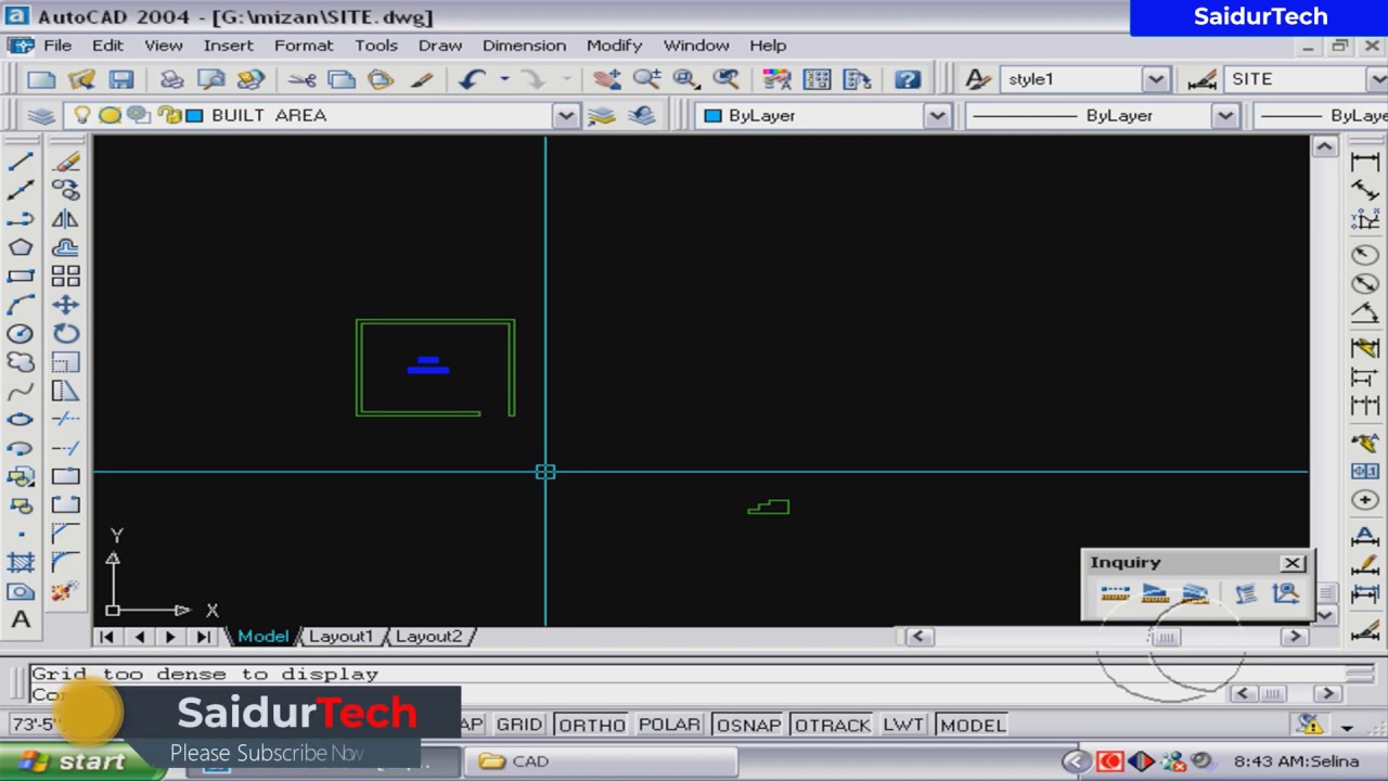 How To Use Erase Command In Autocad Youtube