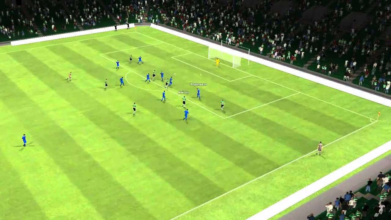 Sporting CP vs Olimpi Rustavi - Golo de Maicon 86 minute - YouTube