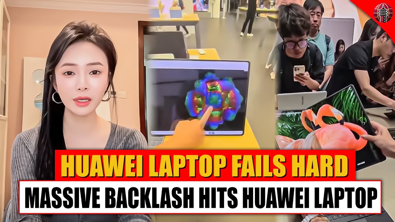 WORST EVER! Huawei’s First Foldable Laptop Triggers Massive Backlash ...