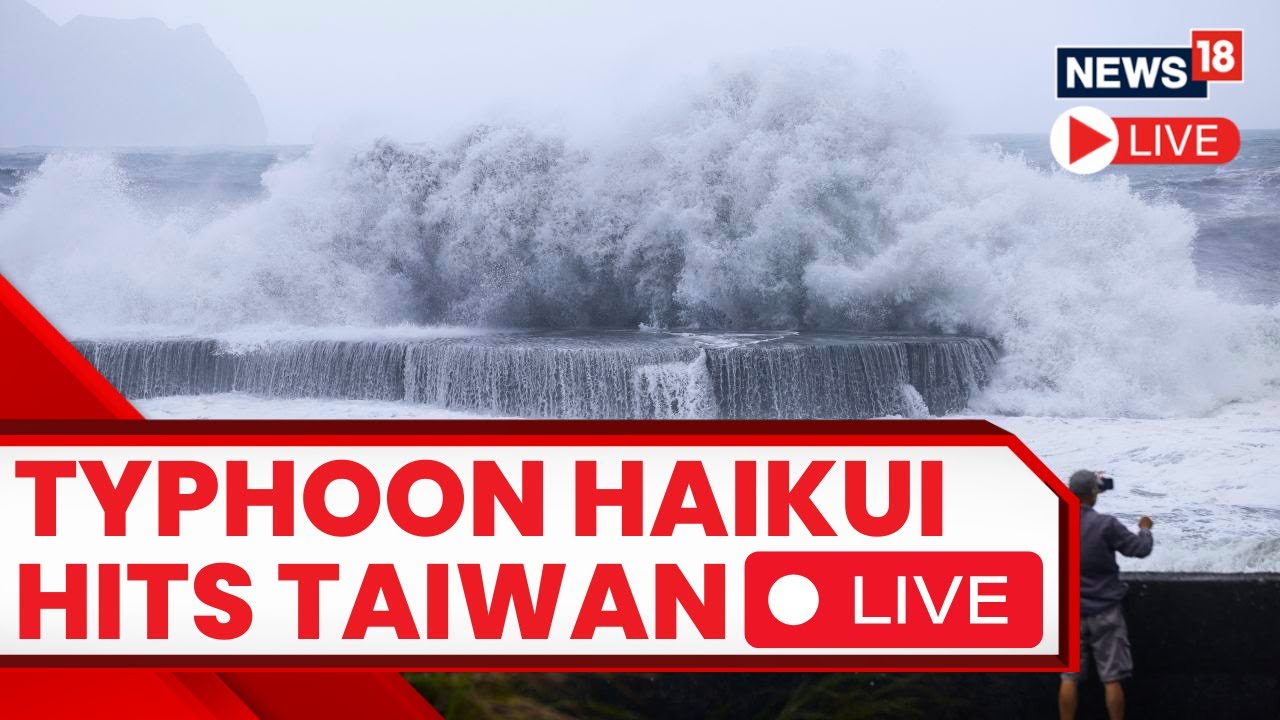 Haikui Typhoon Taiwan LIVE | Thousands Evacuated As Typhoon Haikui ...