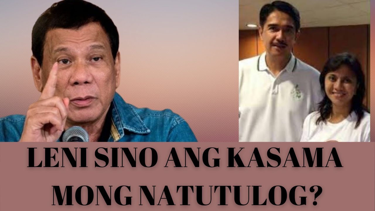 Buwelta Ni Pangulong DUTERTE kay ROBREDO: Kaninong bahay ka natutulog ...