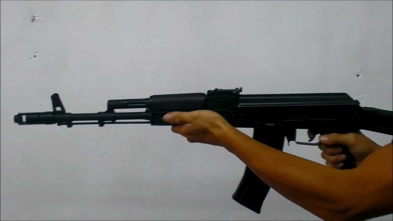 Hephaestus Custom AK-74M GBB Rifle - YouTube