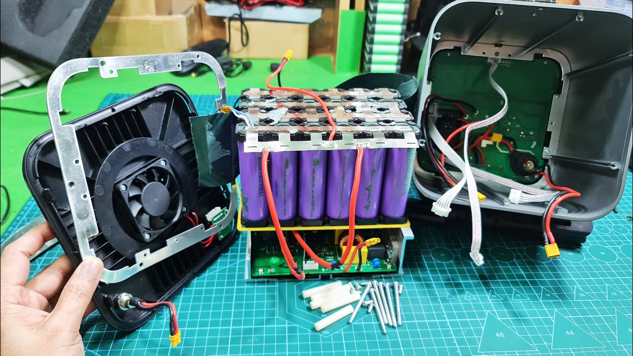 What's inside Portable Power Station Gofort 500Wh - YouTube