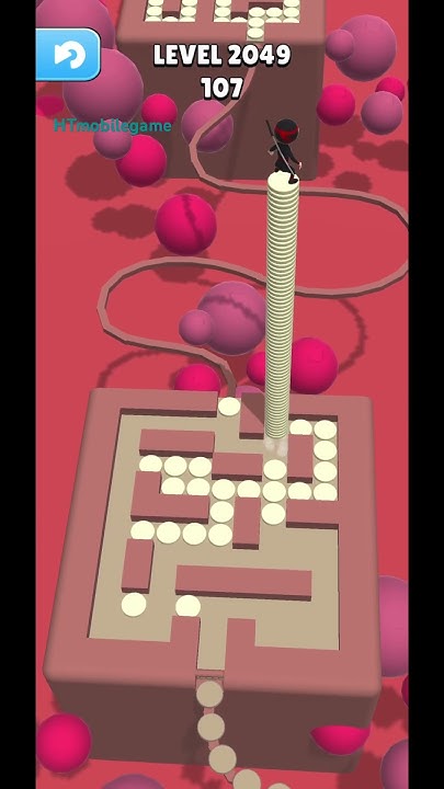 Gameplay top mobile games Relaxing n satisfying game iOS/ANDROID Stacky Dash #shorts Level 2049 ...