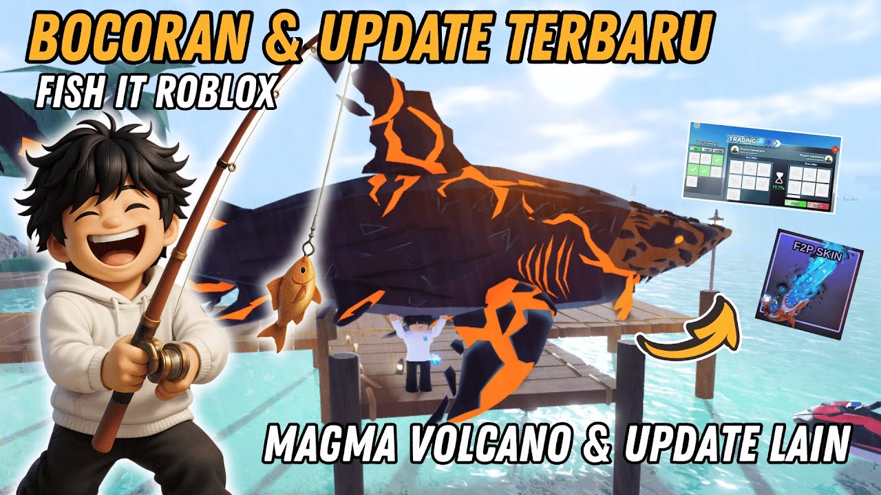 HIU LAVA! BOCORAN & UPDATE TERBARU MYTHIC MAGMA VOLCANO, TRADING, SKIN ...