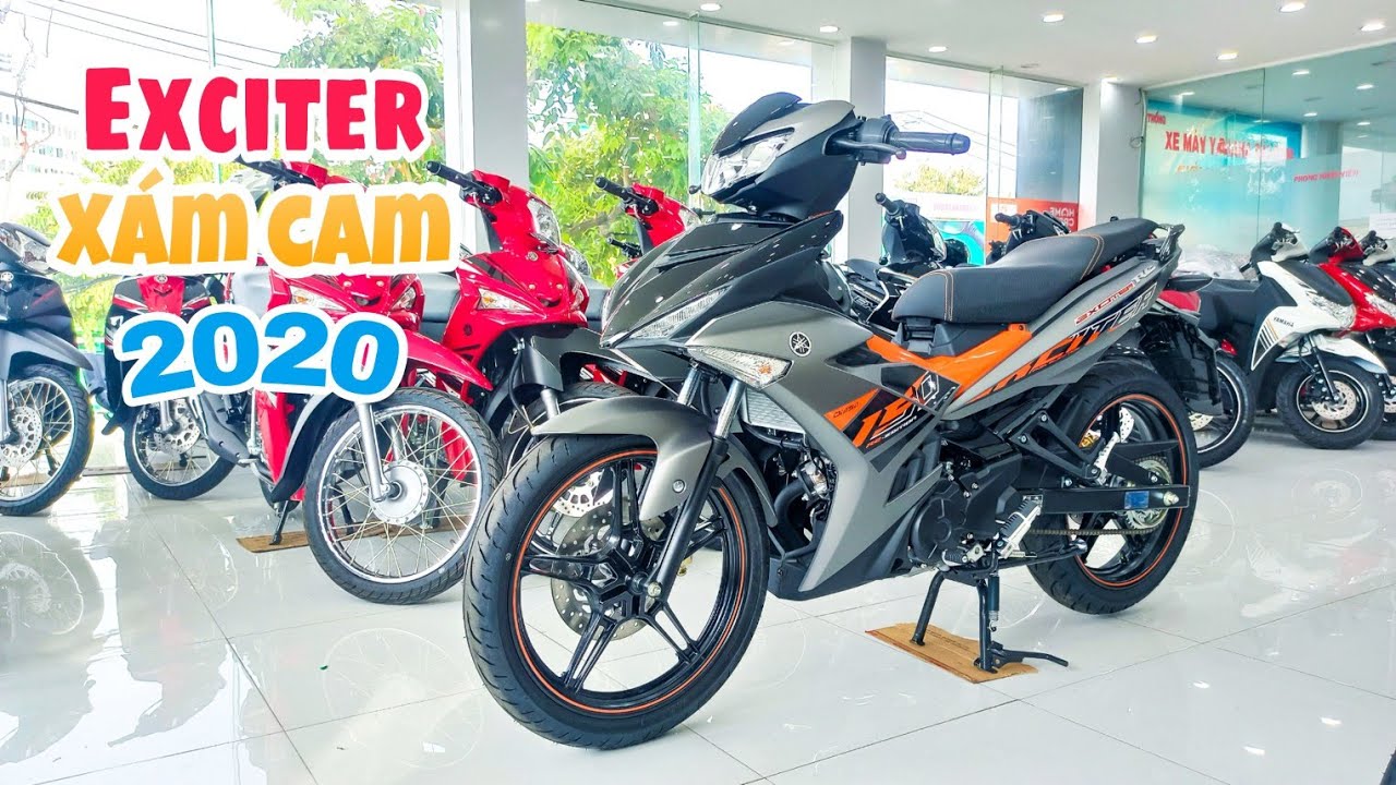 Xe Exciter 2020 Xám Đen Cam Mới Nhất | Hỗ Trợ Trả Góp | Yamaha Exciter ...
