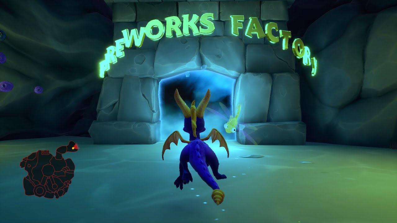 Fireworks Factory | 100% Guide 1/2 | Spyro 3: Year of the Dragon ...