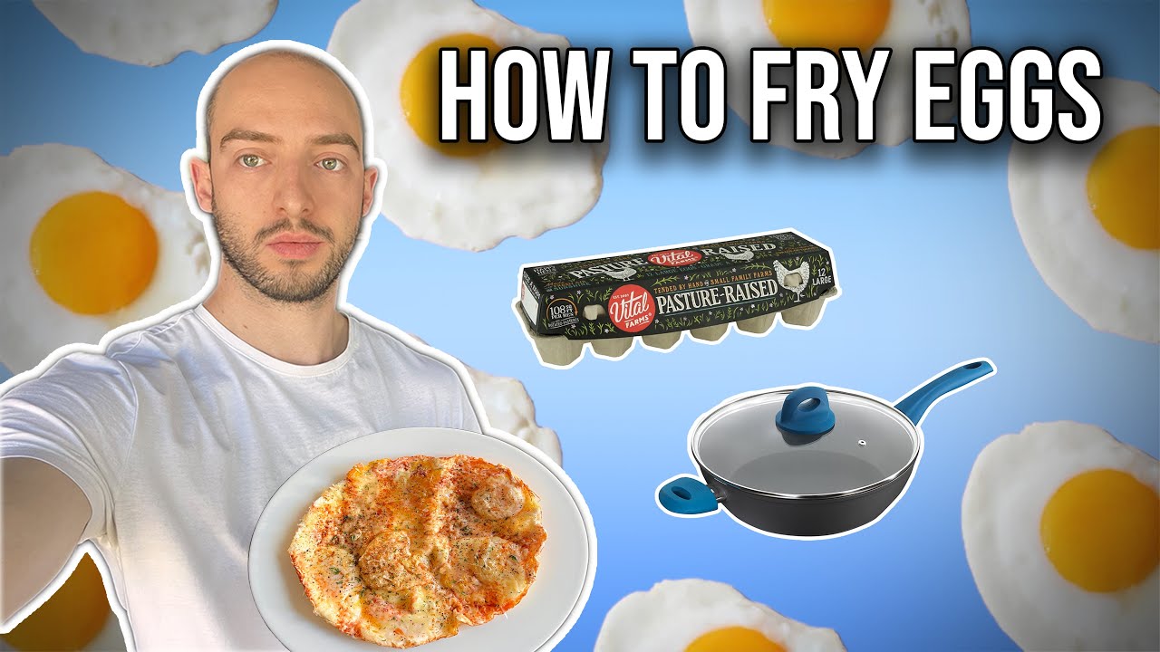 How To Fry Eggs (BEST METHOD) - YouTube