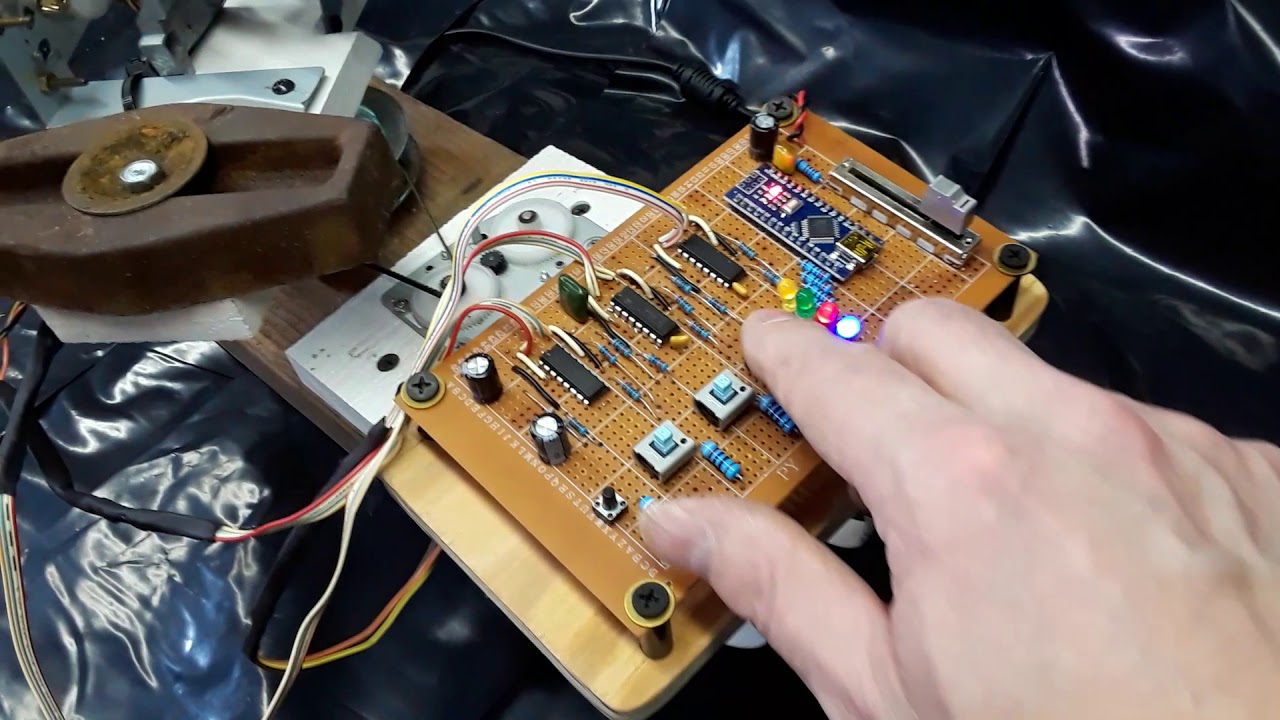 Stepper Motor Crane for Arduino Nano w/ code - YouTube