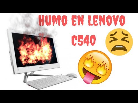 Corto en All in One Lenovo C540 Machine Type: 10110