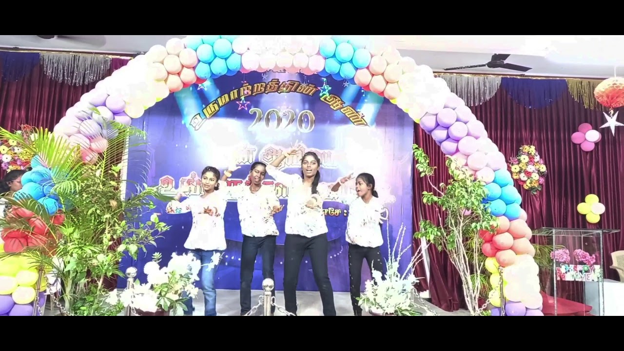 TAMIL CHRISTIAN GIRLS DANCE CHRISTMAS DANCE LATEST 2020 shalem Assembly ...