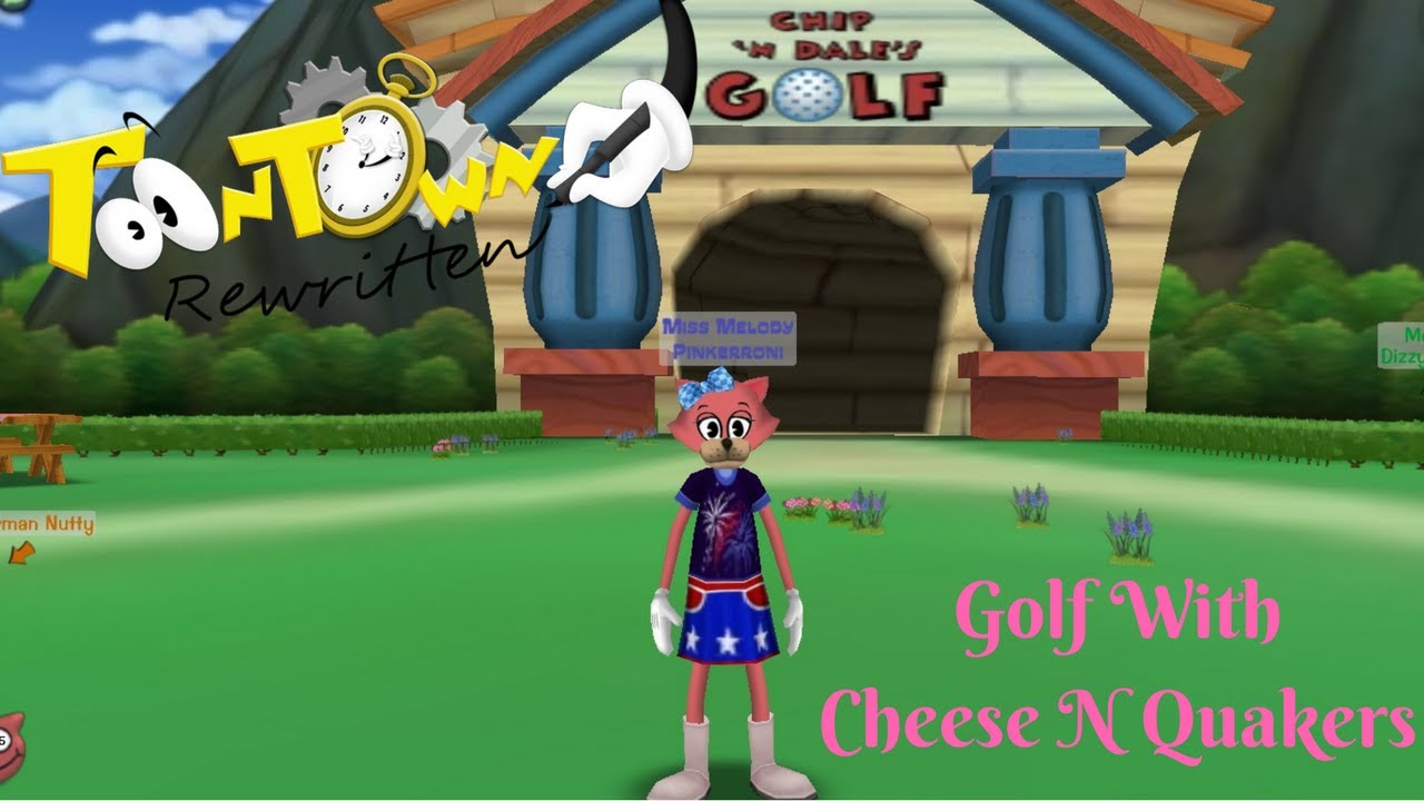 ToonTown Rewritten | Golf With Cheese N Quakers - YouTube