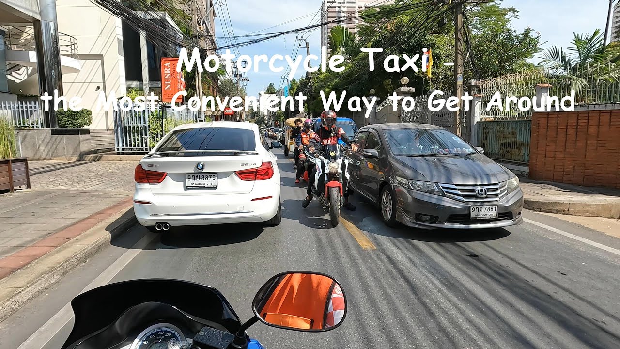 Motorcycle Taxi - the Most Convenient Way to Get Around - YouTube