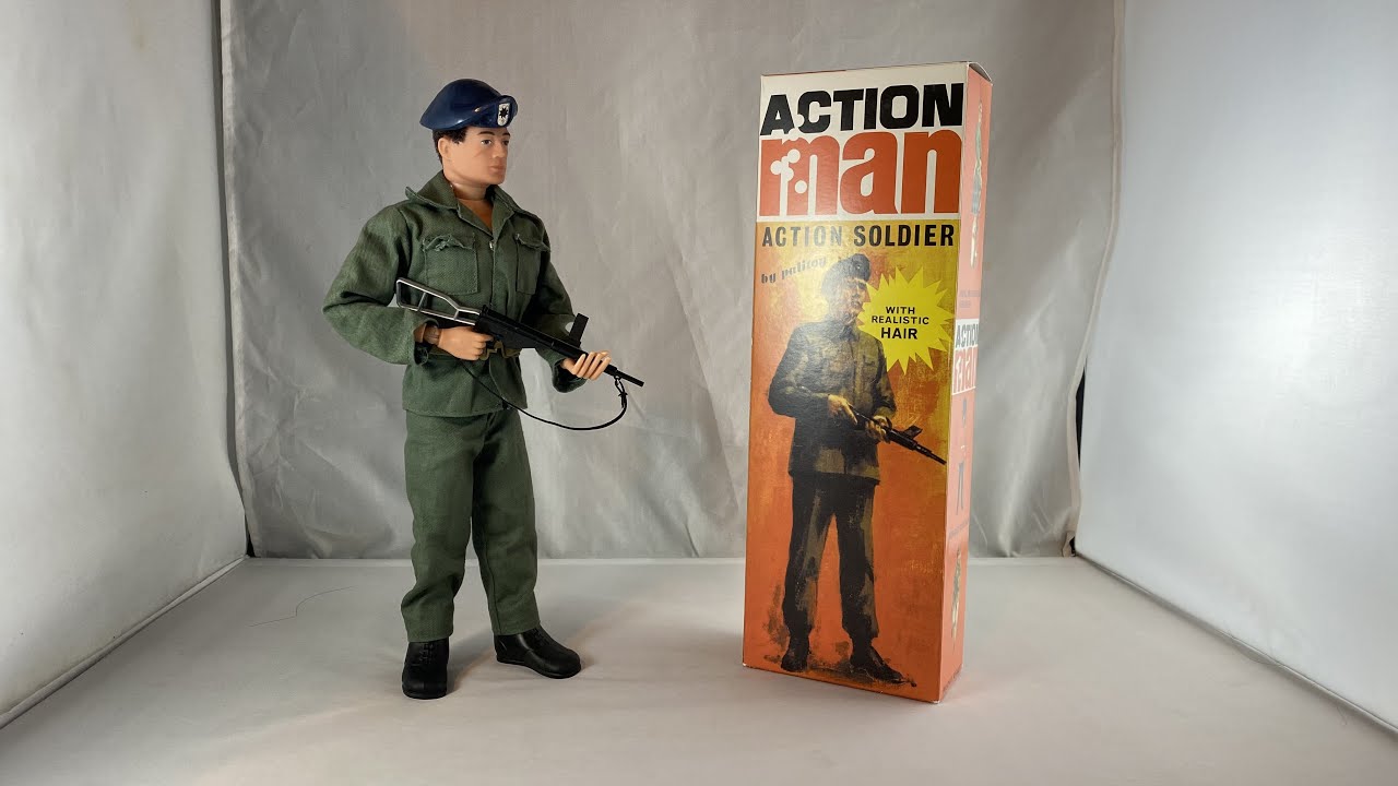 Action Man 40th anniversary Action Soldier 1970 review - YouTube