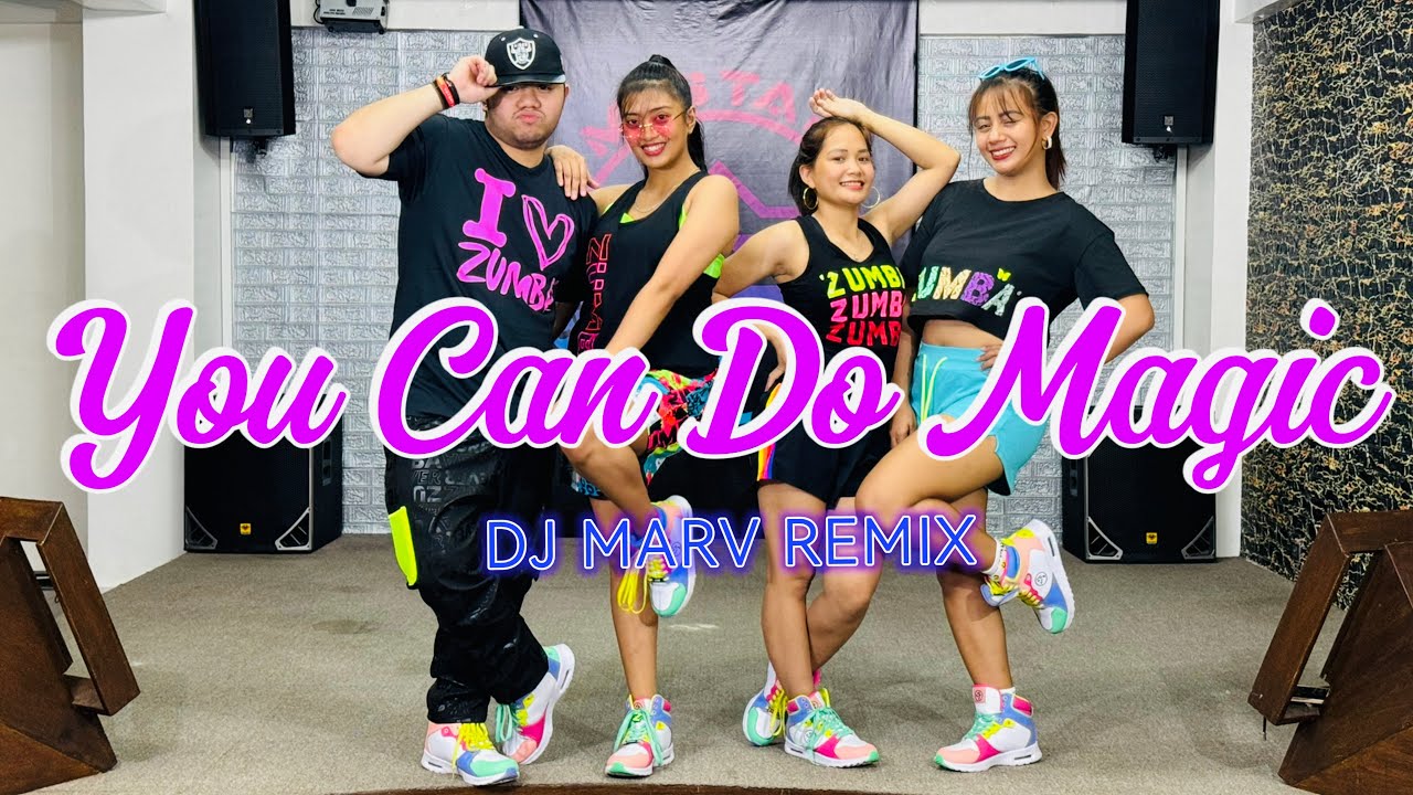 YOU CAN DO MAGIC | Dj Marv Remix | Zumba | Dance Workout - YouTube